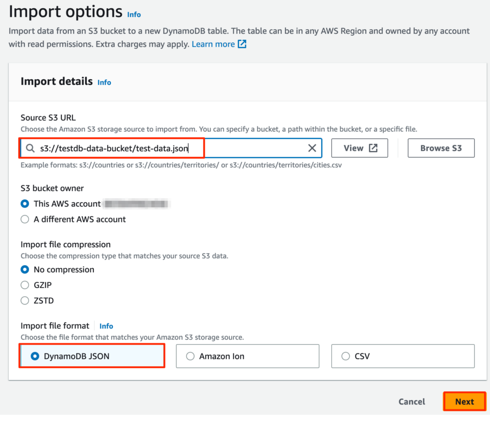 DynamoDB データをS3 からインポートとS3 にエクスポート試してみた。 | DevelopersIO