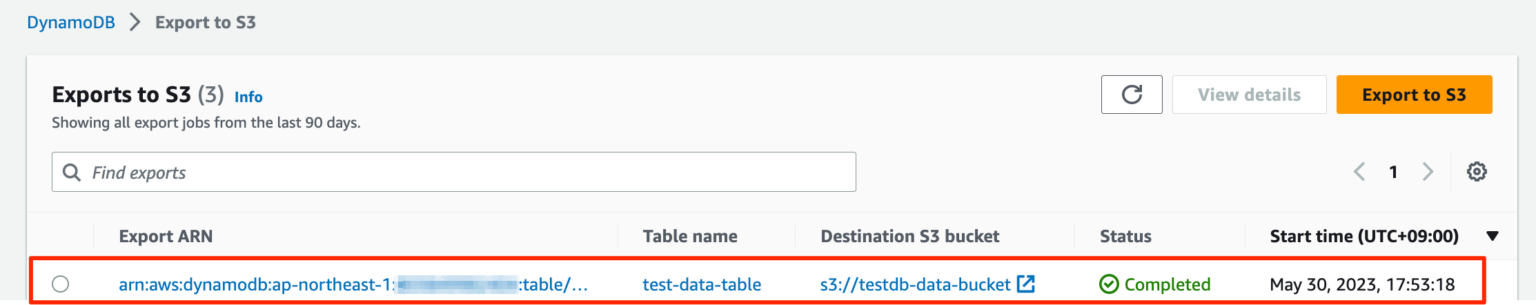 DynamoDB データをS3 からインポートとS3 にエクスポート試してみた。 | DevelopersIO