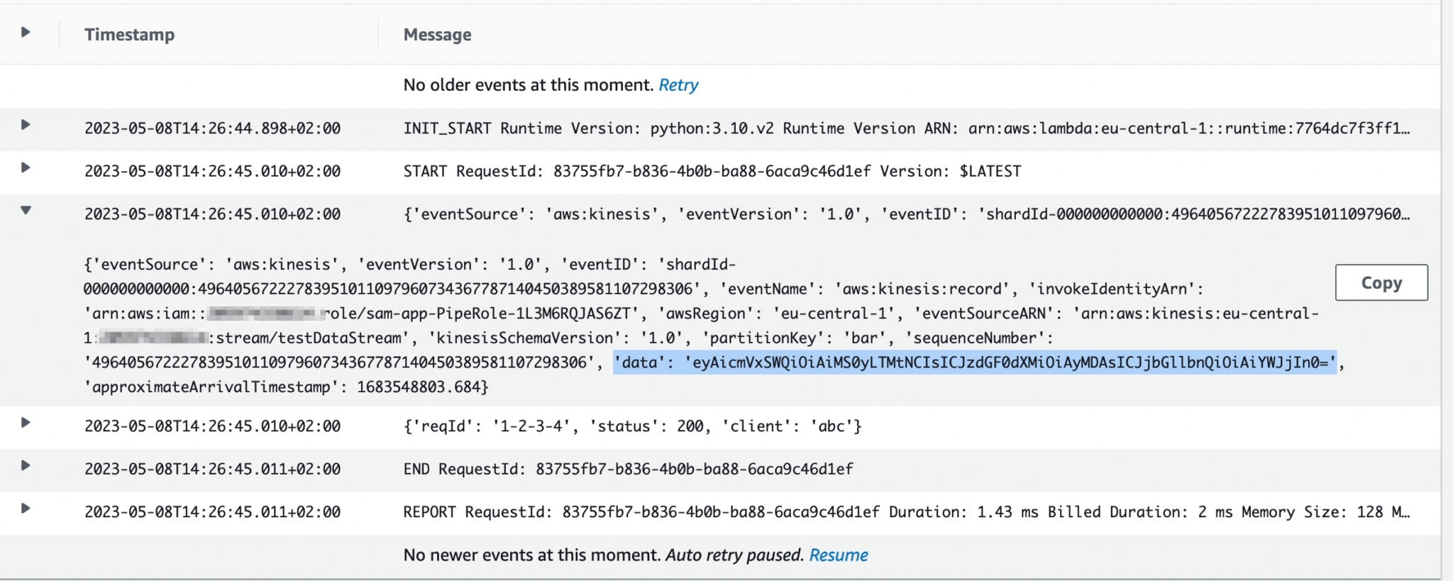 Kinesis Data Streamをソース、LambdaをターゲットにEventBridge Pipeを構築するポイントをまとめてみた(AWS SAMテンプレート付き ...