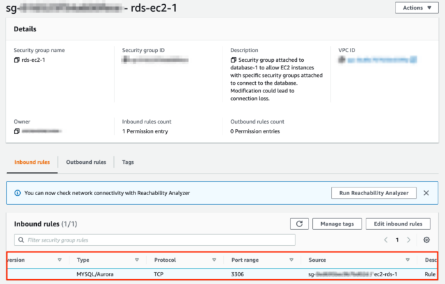 EC2インスタンスとRDS DBインスタンスを自動接続してみた。 | DevelopersIO