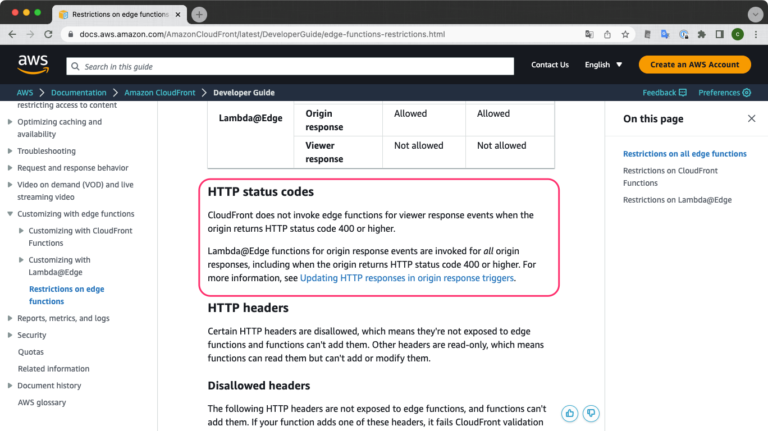 [update] CloudFront FunctionsでViewer ResponseのHTTPステータスコードとレスポンスbodyが変更できるようになっていました！ | DevelopersIO