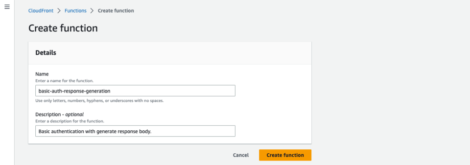 Update Cloudfront Functionsでviewer Responseのステータスコードとレスポンスbodyが変更できるようになっていました！ Developersio