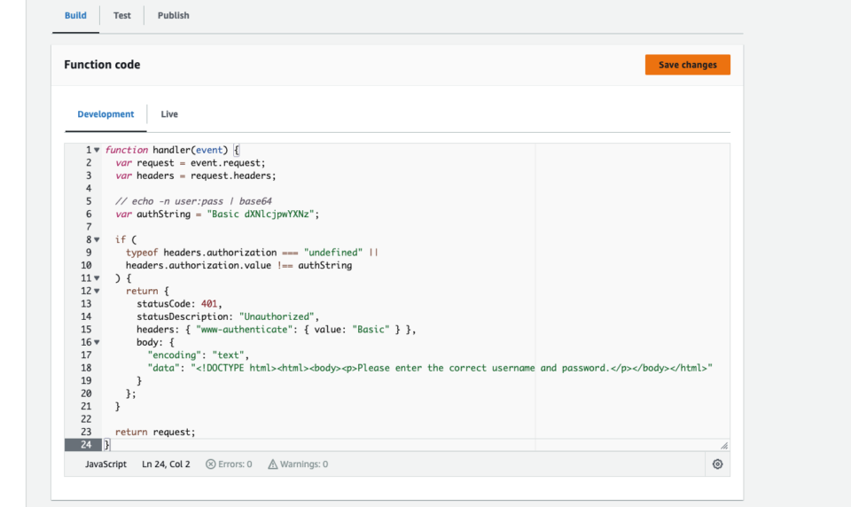 [update] CloudFront FunctionsでViewer ResponseのHTTPステータスコードとレスポンスbodyが変更できるようになっていました！ | DevelopersIO