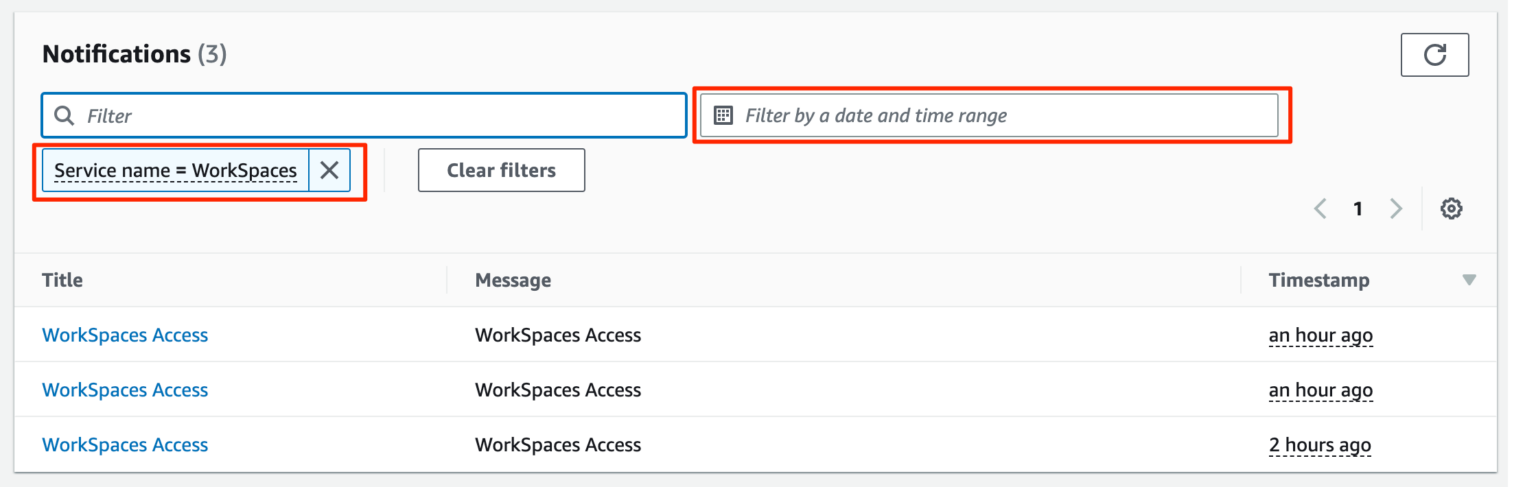 Amazon WorkSpacesでAWS User Notificationsを試してみた | DevelopersIO