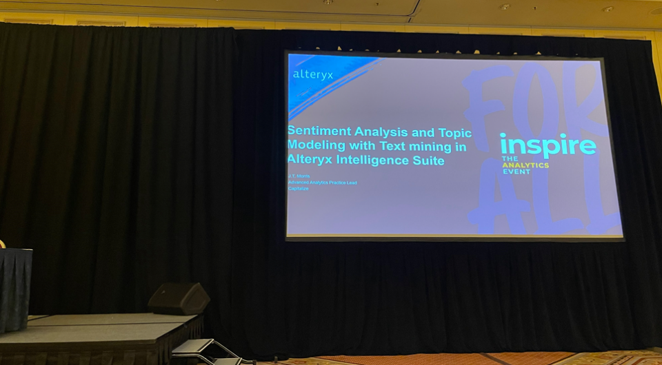 【レポート】Alteryx Intelligence Suiteで実現する感情分析とトピックモデリング #alteryx23 ...