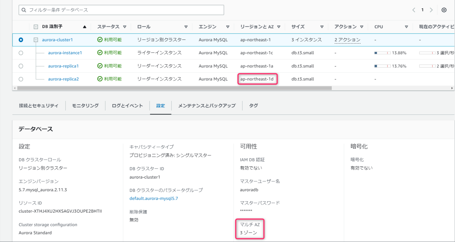 [初心者向け] AWS CLI を利用して各インスタンスの AZ を指定した Aurora クラスターを作成してみた | DevelopersIO