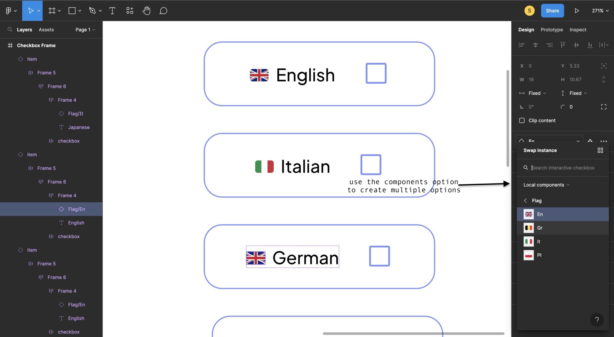 I tried Interactive checkbox in Figma. | DevelopersIO