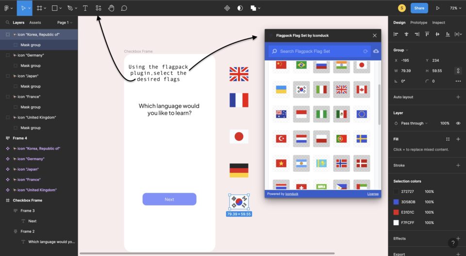 I tried Interactive checkbox in Figma. | DevelopersIO
