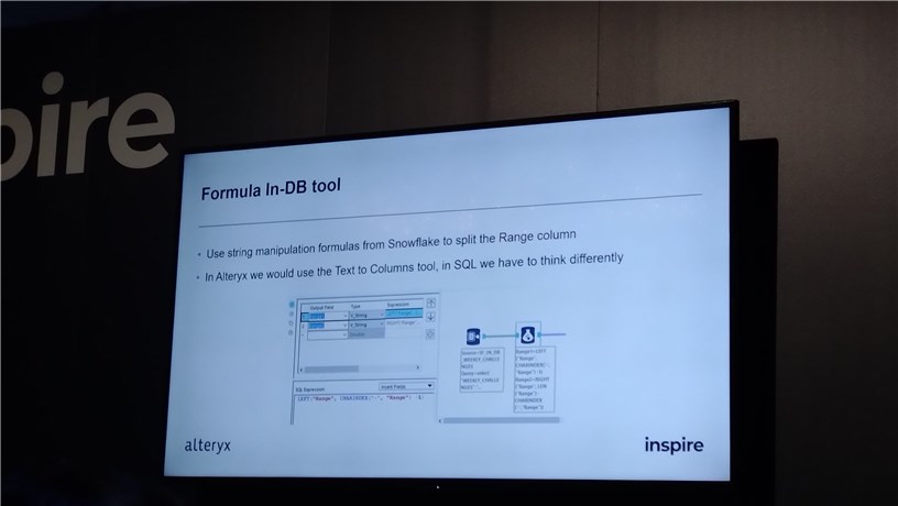 【レポート】Solving Weekly Challenge using In-Database tools – Alteryx Inspire 2023 | DevelopersIO