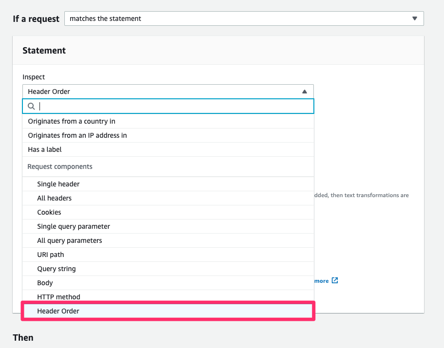 [アップデート] AWS WAF で Header Order リクエストコンポーネントが追加されました | DevelopersIO