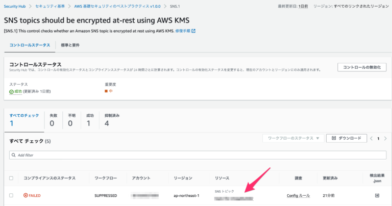【Security Hub修復手順】[SNS.1] SNS トピックは、AWS KMS を使用して保管中に暗号化する必要があります。 | DevelopersIO