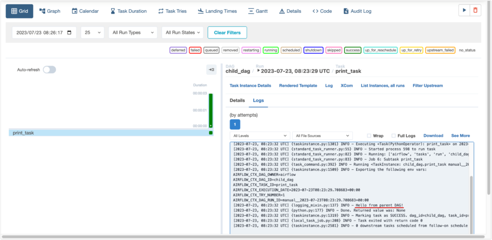 Cloud Composer で TriggerDagRunOperator を使ってDAGから別のDAGを呼び出す | DevelopersIO