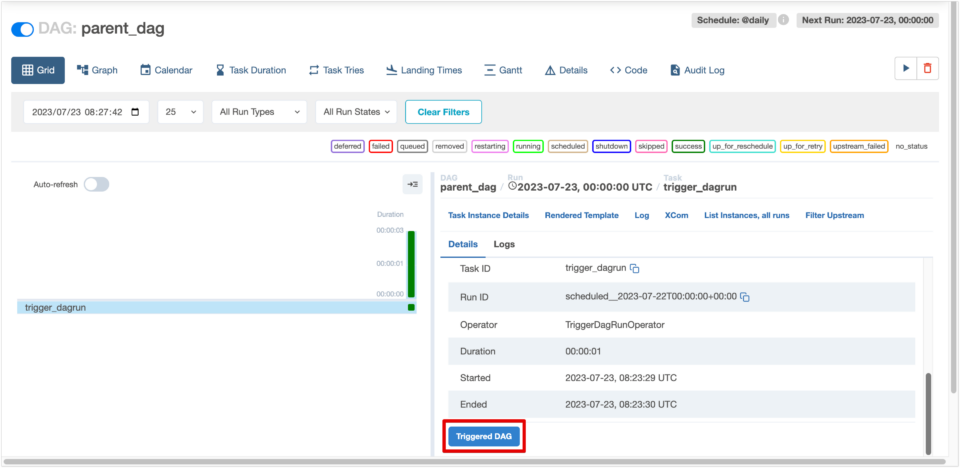 Cloud Composer で TriggerDagRunOperator を使ってDAGから別のDAGを呼び出す | DevelopersIO