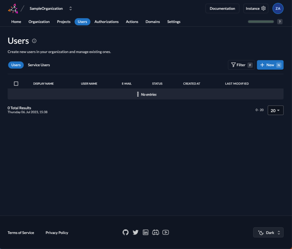 ZITADELとReactでログイン機能付きデモアプリを作ってみる（ZITADEL編） | DevelopersIO