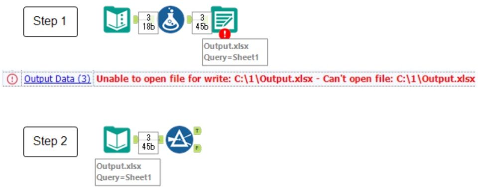Read and write excel files (or any files) multiple times in the same Alteryx workflow | DevelopersIO