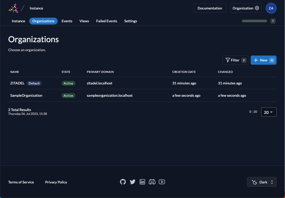 ZITADELとReactでログイン機能付きデモアプリを作ってみる（ZITADEL編） | DevelopersIO