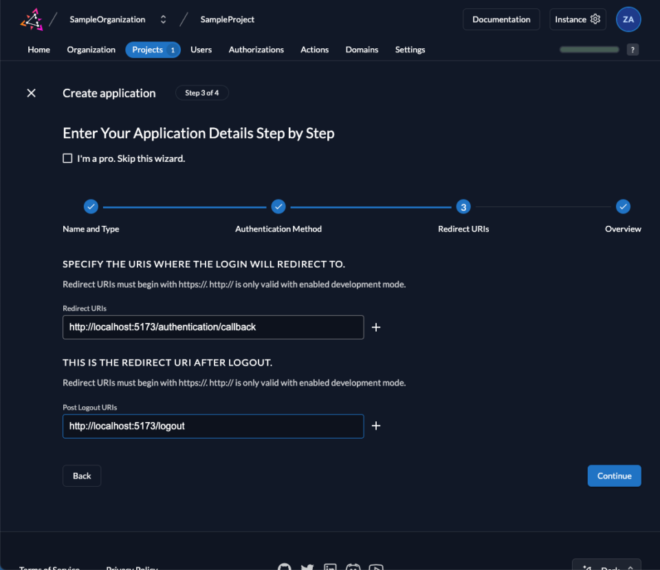 ZITADELとReactでログイン機能付きデモアプリを作ってみる（ZITADEL編） | DevelopersIO