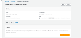 CloudFrontへの”cloudfront.net”ドメインでのアクセスをCloudFront Functionsでブロックしてみた | DevelopersIO