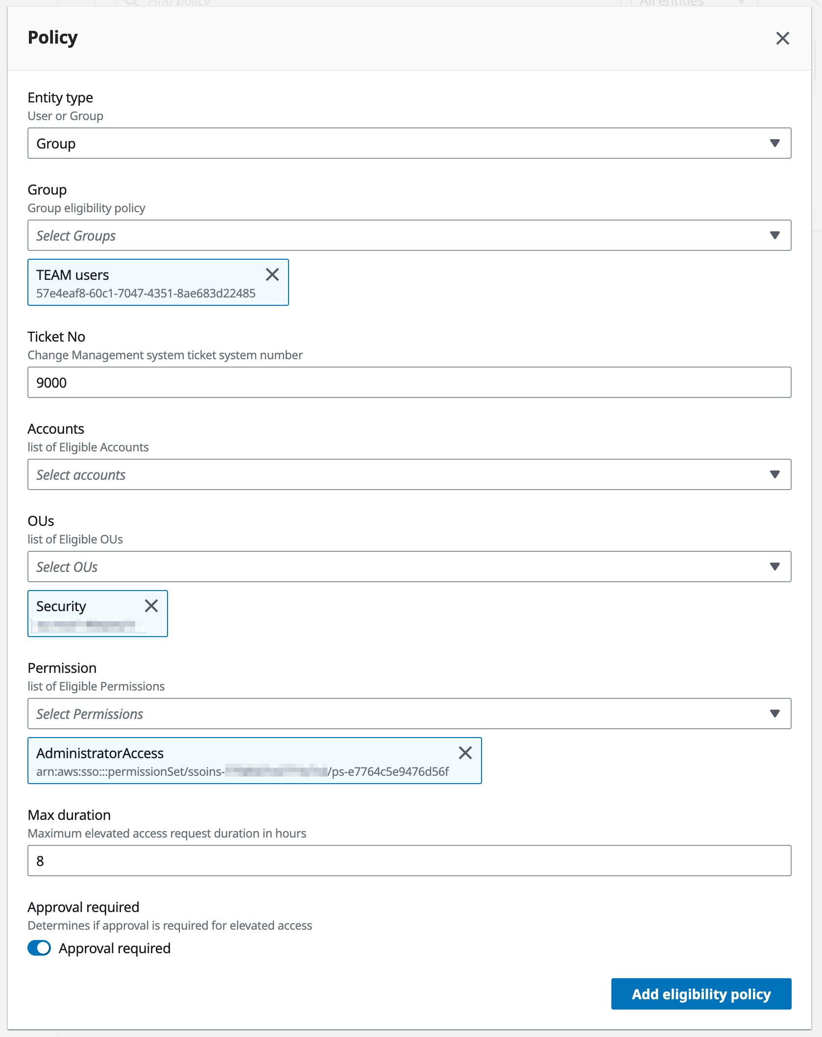AWS IAM Identity Center において一時的なアクセス許可を与える仕組みを提供する Temporary Elevated Access Management (TEAM ...