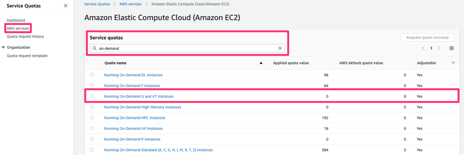 EC2 생성 시 You have requested more vCPU capacity than your current vCPU limit of 0 allows for the ...