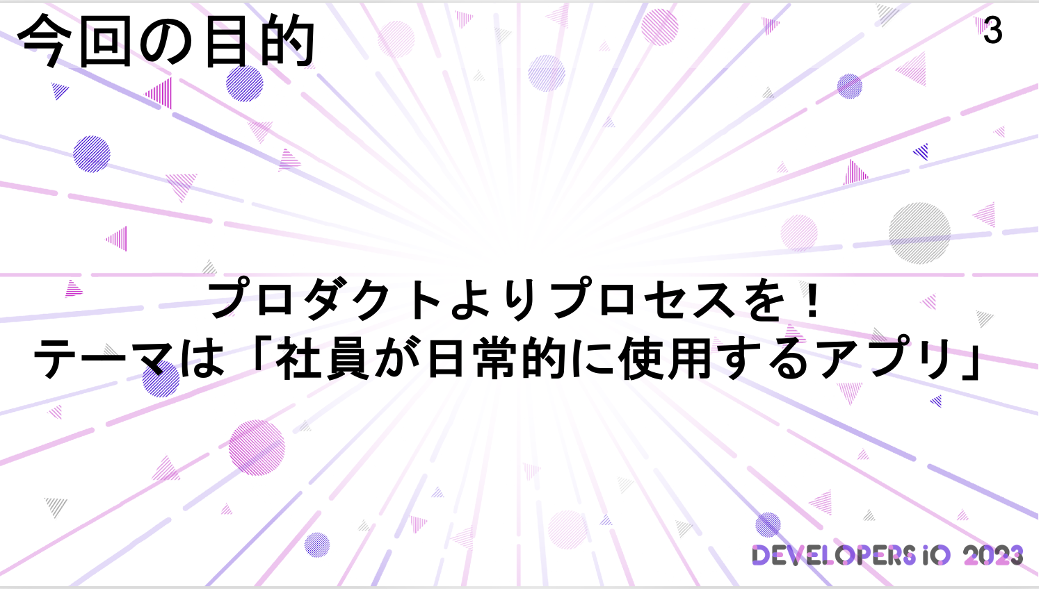 [登壇レポート]「成果報告！〜23年新卒ズがスクラム開発やってみた〜」というタイトルでDevelopersIO2023に登壇しました！ | DevelopersIO