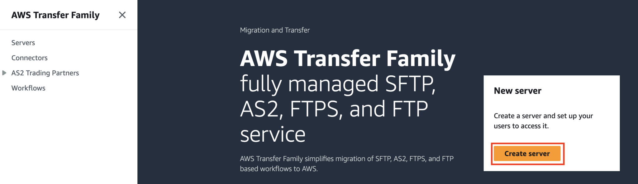 AWS Transfer Family を使用して Amazon S3 にファイルを転送してみた。 | DevelopersIO