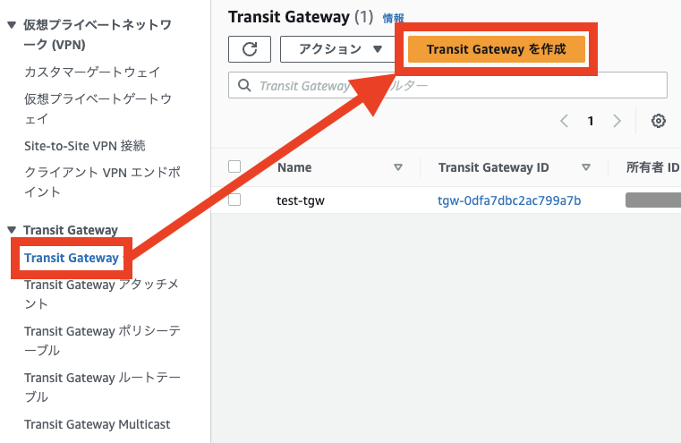 Transit Gatewayを設定して、同一リージョン内の複数VPC間でEC2インスタンス同士の通信を行ってみた | DevelopersIO