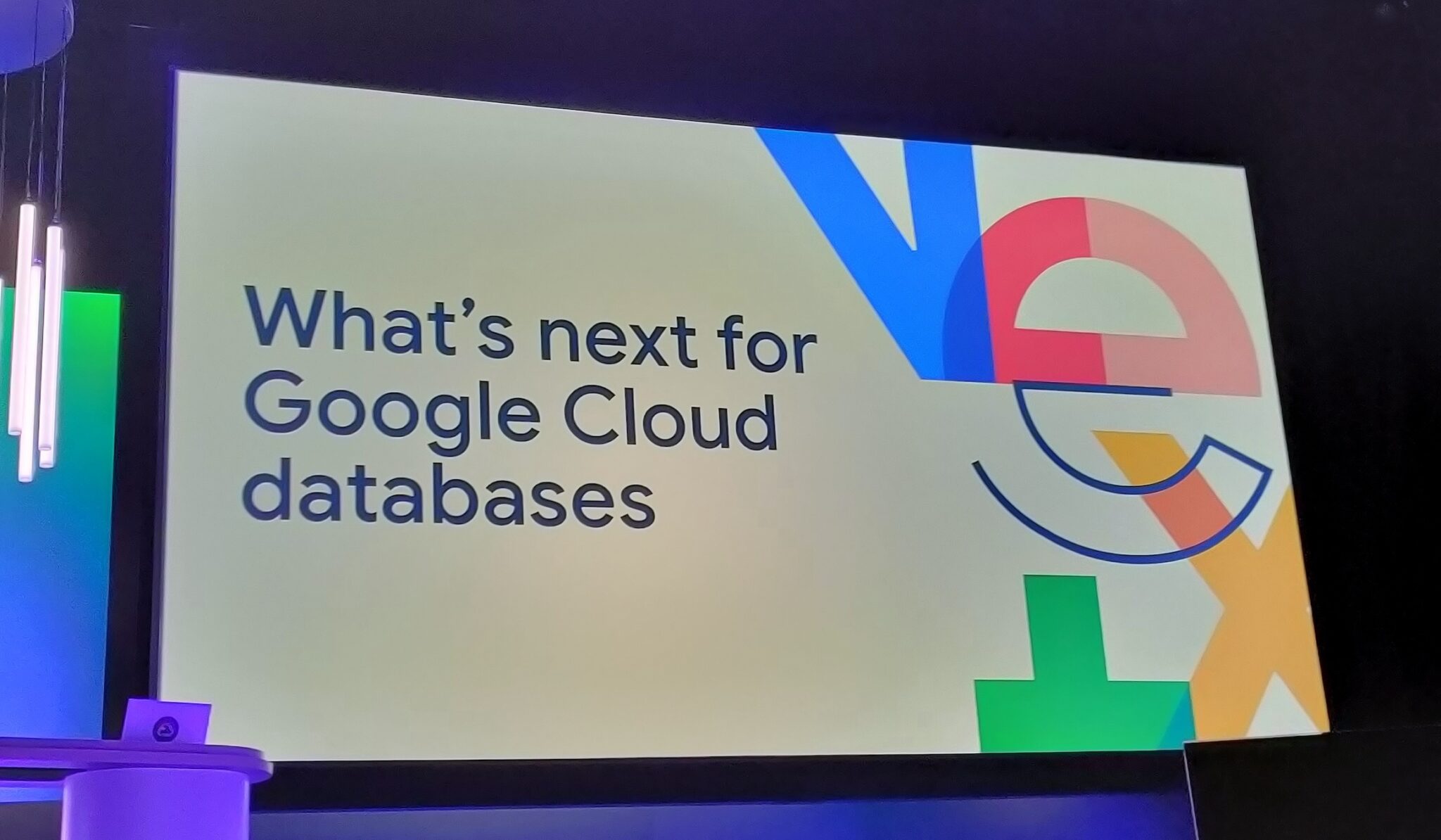 [レポート] SPTL204 Google Cloud データベースのアップデートまとめ #GoogleCloudNext | DevelopersIO