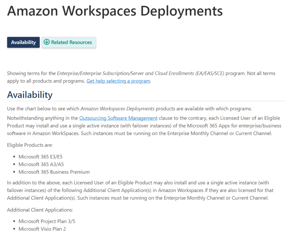 [アップデート] Amazon WorkSpacesでMicrosoft 365 Apps for enterpriseアプリケーションのBYOLが可能になりました | DevelopersIO