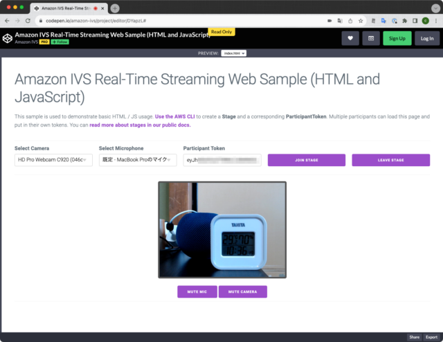 [NEW] Amazon IVSで遅延300ミリ秒未満で10,000人へのReal-Time Streamingができるようになりました!! | DevelopersIO