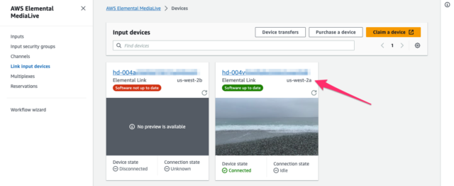 [update] AWS Elemental LinkでデバイスのAvailability Zoneが制御ができるようになりました！ | DevelopersIO