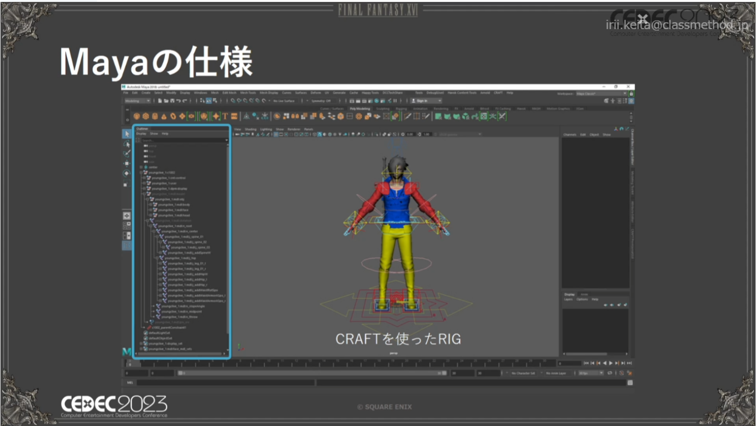 [レポート] FF16の超大規模カットシーン制作の裏側。独自ツールによるワークフロー整備の紹介セッション #CEDEC2023 #classmethod_game | DevelopersIO
