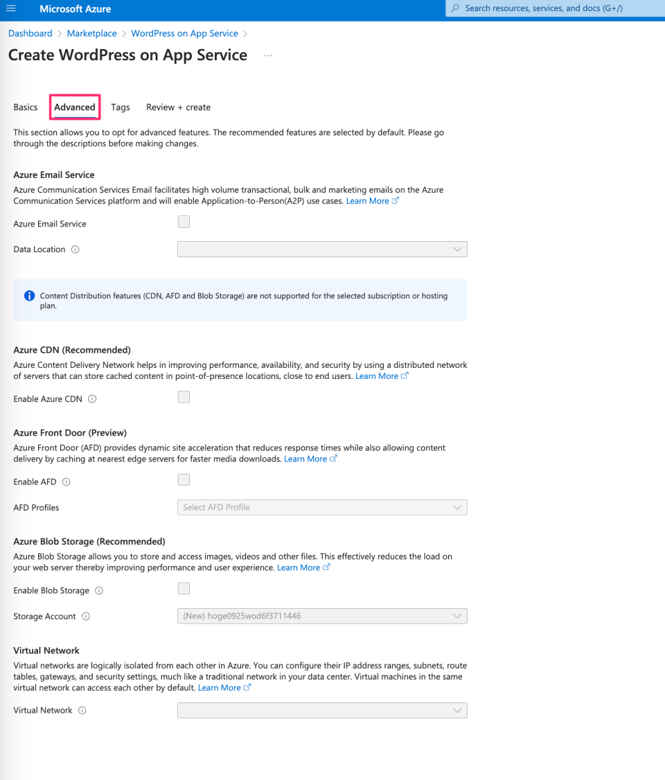 [パブリックプレビュー] Microsoft Azure の WordPress on App Service に Free プランが追加されたので内容を確認してみた | DevelopersIO