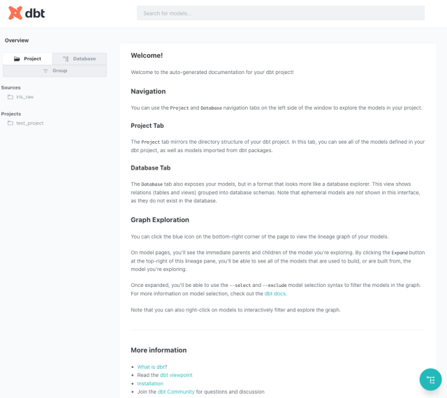 dbt-athenaを使っているdbtプロジェクトでドキュメントを生成してみる | DevelopersIO
