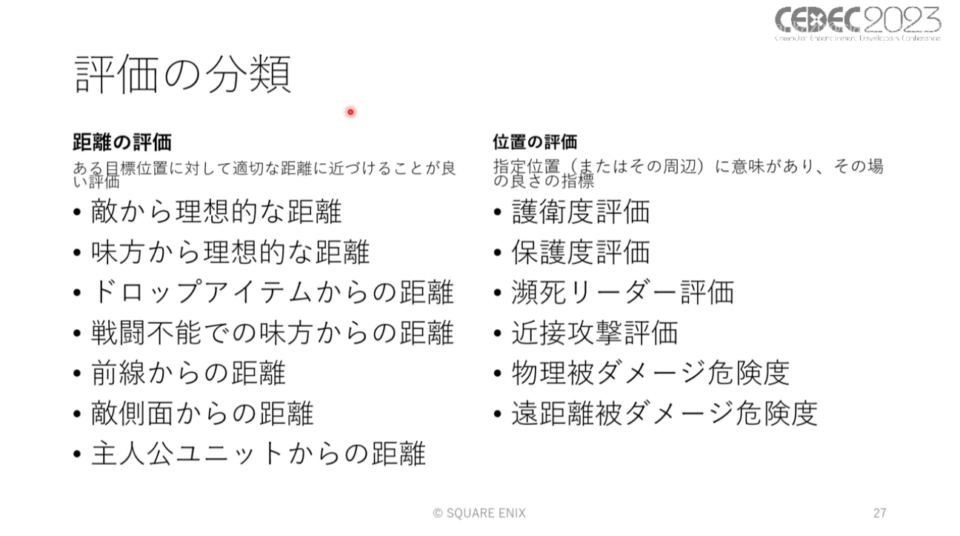 【レポート】 「タクティクスオウガ リボーン」のAI実装事例 #CEDEC2023 #classmethod_game | DevelopersIO