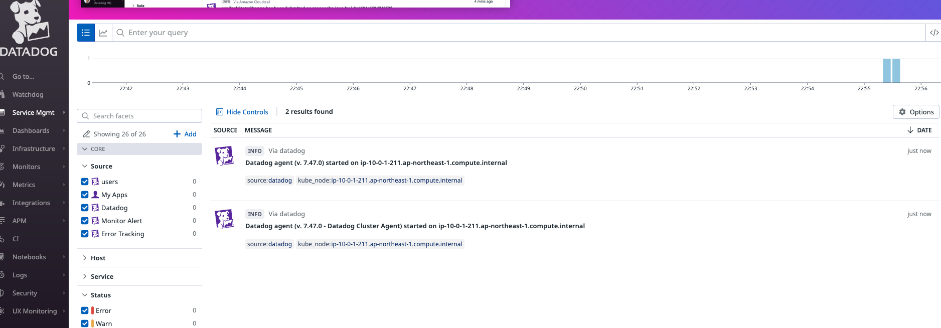 EKS に Datadog Agent をインストールして監視してみた | DevelopersIO