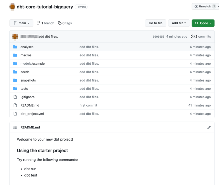 dbtの公式入門ドキュメント『Quickstart for dbt Core from a manual install』を実践してみた #dbt | DevelopersIO