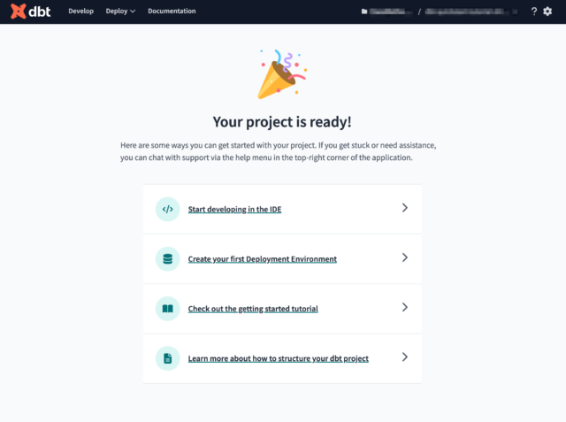 dbtの公式入門ドキュメント『Quickstart for dbt Cloud and Snowflake』を実践してみた #dbt ... dbtの公式入門ドキュメント『Quickstart for dbt Cloud and Snowflake』を実践してみた #dbt ...