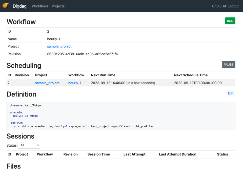 Digdagからタグごとにdbtのモデルをスケジュール実行してAthenaにデータを作成してみる | DevelopersIO