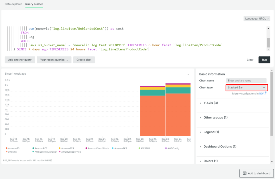 New RelicでAWSコストと使用状況レポート(CUR)をグラフ化してみた | DevelopersIO