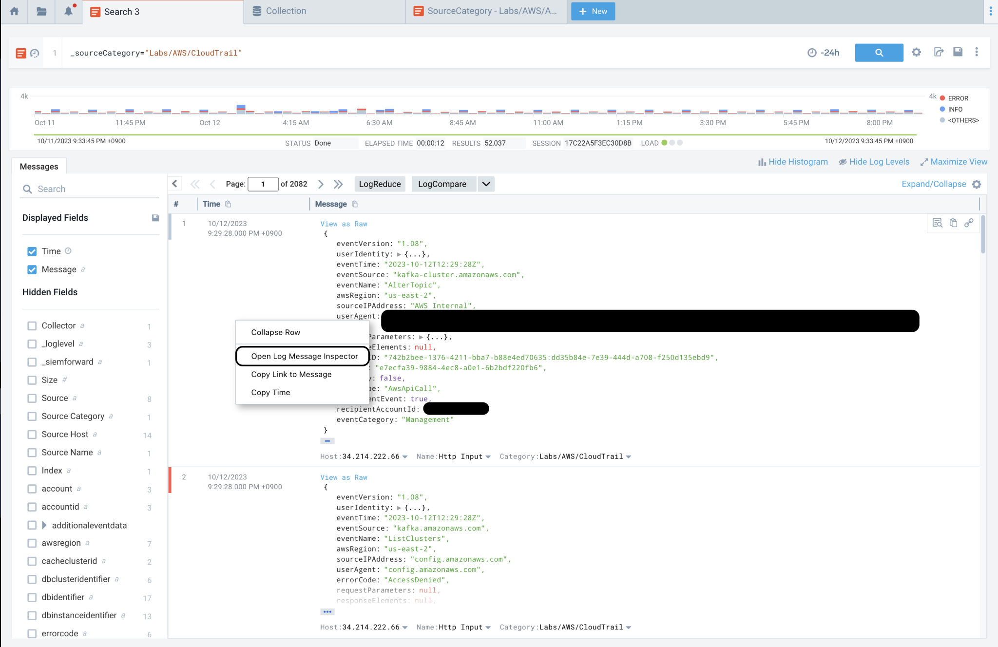 New Log Message Inspector Feature of Sumo Logic to Quickly Identify Log ...