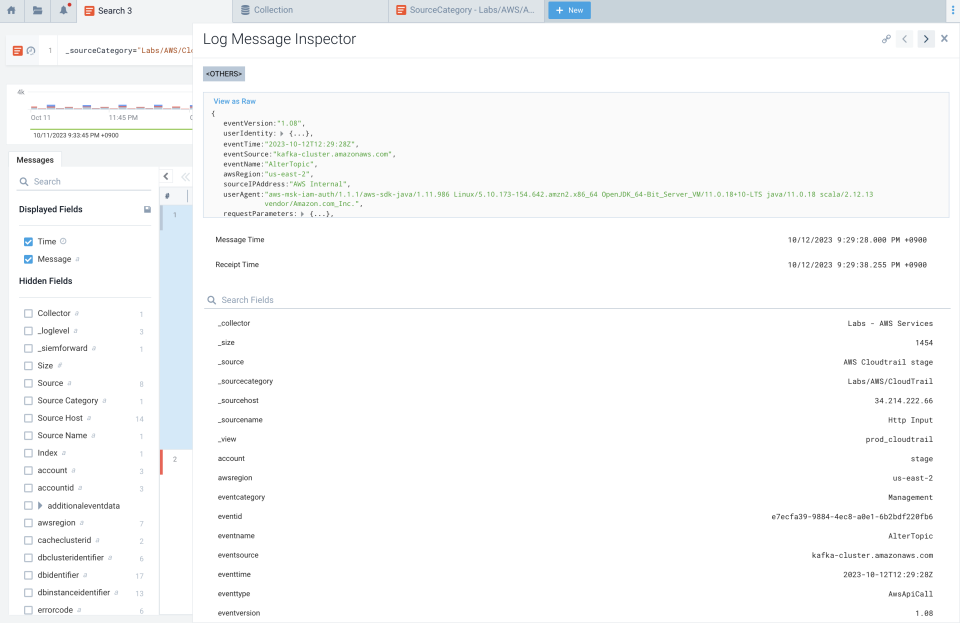 New Log Message Inspector Feature of Sumo Logic to Quickly Identify Log Messages and Parameters ...