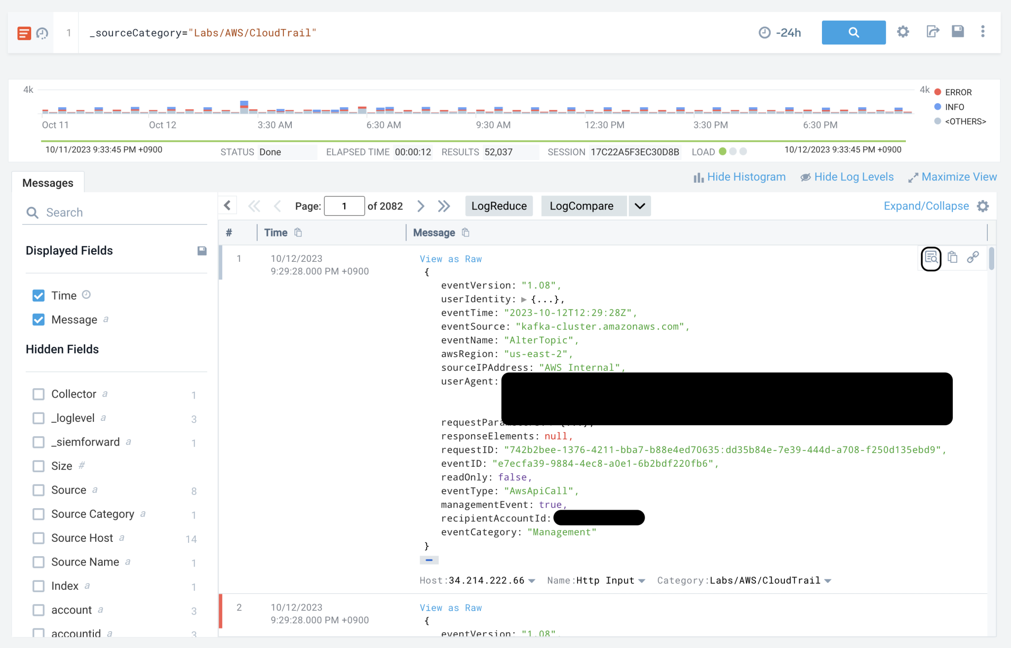 New Log Message Inspector Feature of Sumo Logic to Quickly Identify Log Messages and Parameters ...