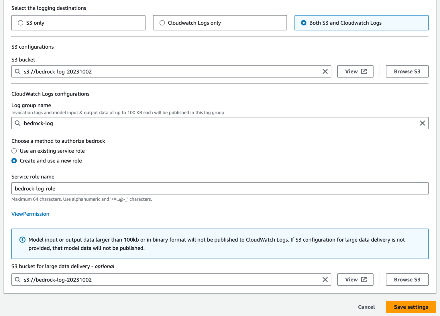[プレビュー] Amazon Bedrock のモデル呼び出しのログ記録設定を試してみた | DevelopersIO