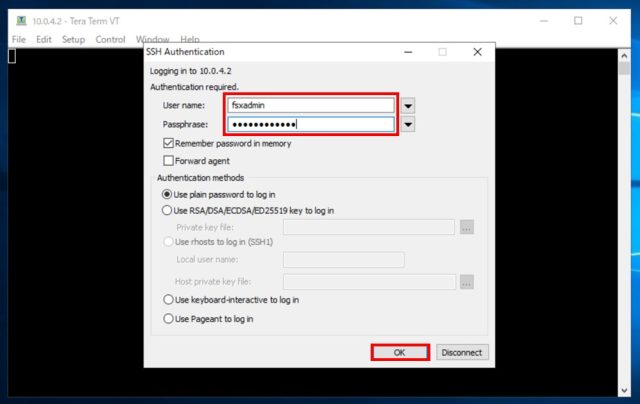 Windows Server にインストールした TeraTerm から FSx for NetApp ONTAP に SSH 接続してみた | DevelopersIO