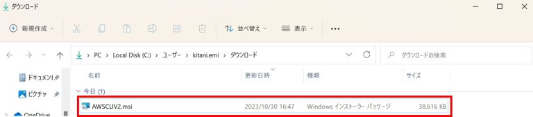 手元の Windows 11 端末に AWS CLI をインストールして AWS CLI コマンドを実行する | DevelopersIO