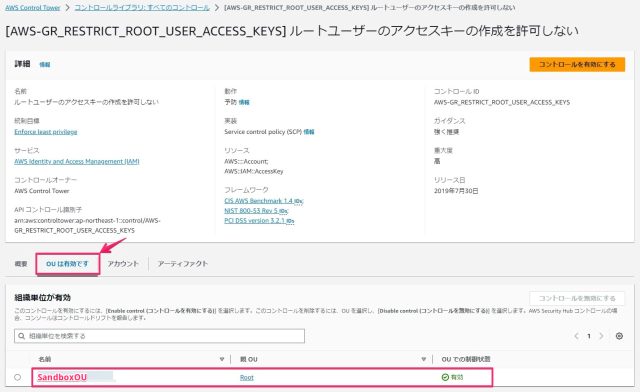 Control Tower のコントロール（実装先：SCP）をすべて有効にしてみた | DevelopersIO