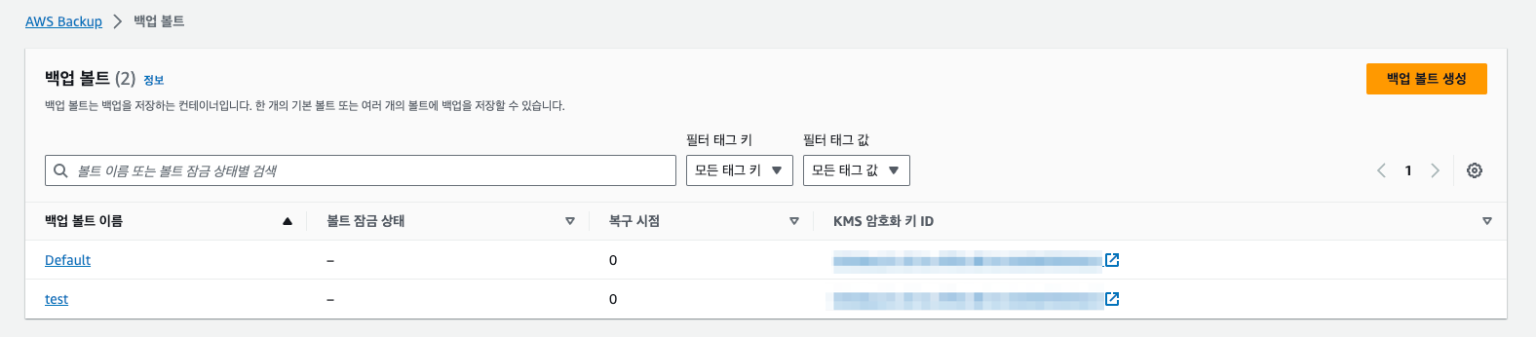 AWS Backup Default 백업 볼트와 EFS의 자동 백업 볼트를 삭제하는 방법 | DevelopersIO