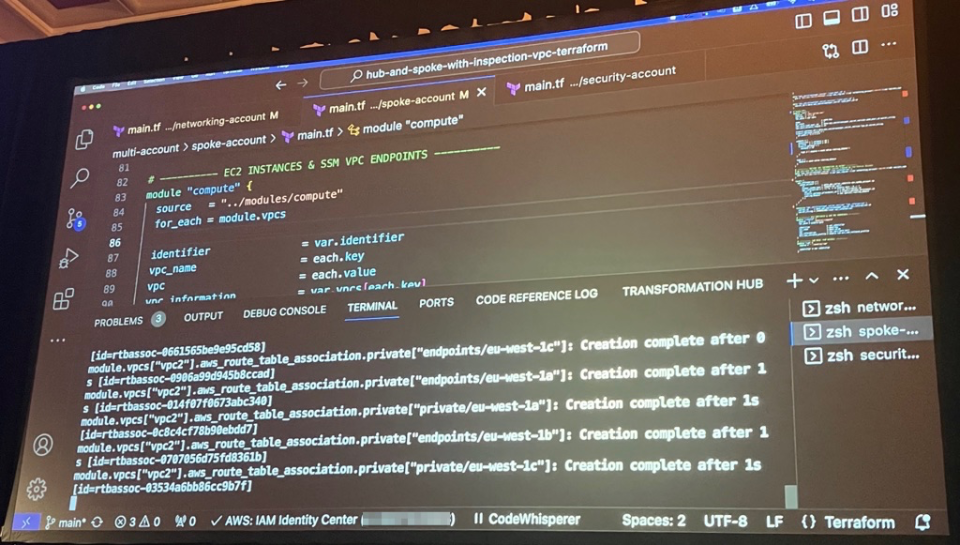 [レポート]AWSとIaCを使用して大規模なネットワークセキュリティインフラストラクチャを管理 #AWSreInvent #SEC311 | DevelopersIO