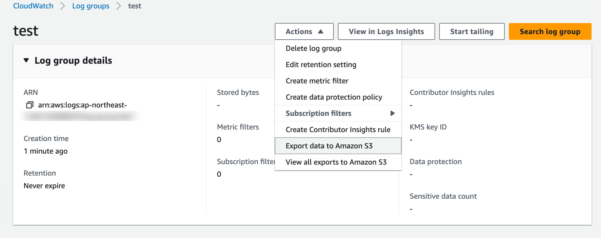 CloudWatchに保存するログの費用を減らそう | DevelopersIO